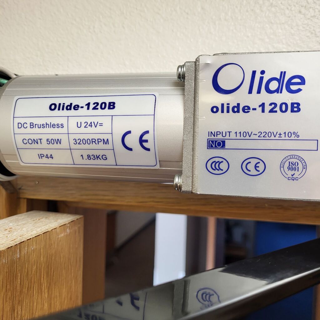 Olide-120B Automatic Swing Door Opener Motor and Gear Box – olidesmart