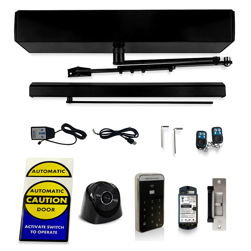 Olide Smart Touchless Door Opener with AI Motion Detection and Voice C ...