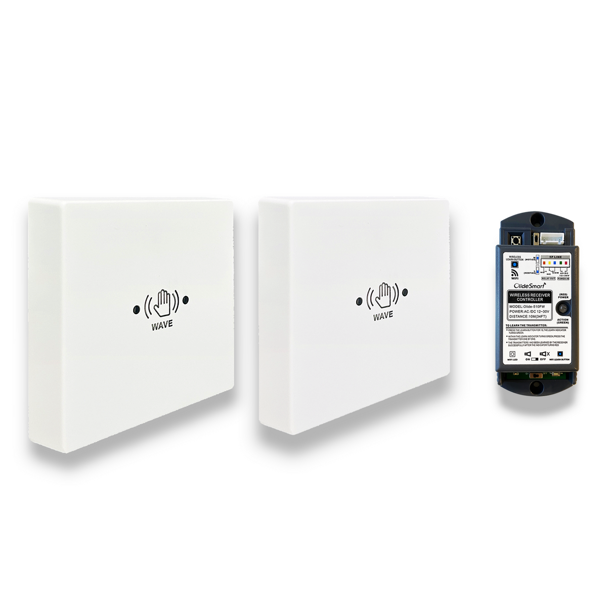 Olide Smart Infrared Touchless Switch, 86 Type Wave to Open Sensor Swi ...