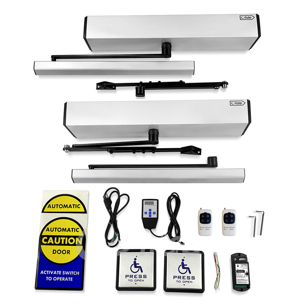 Olide Dual Automatic Handicap Door Opener, Wireless Double Door with O ...