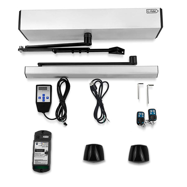 Olide Wireless Automatic Pet Swing Door Opener with Infrared Sensor ...