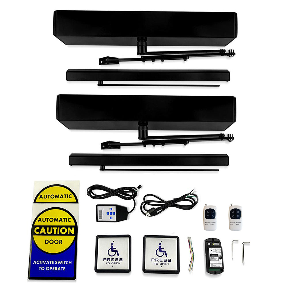 Olide Dual Automatic Handicap Door Opener, Wireless Double Door with O ...