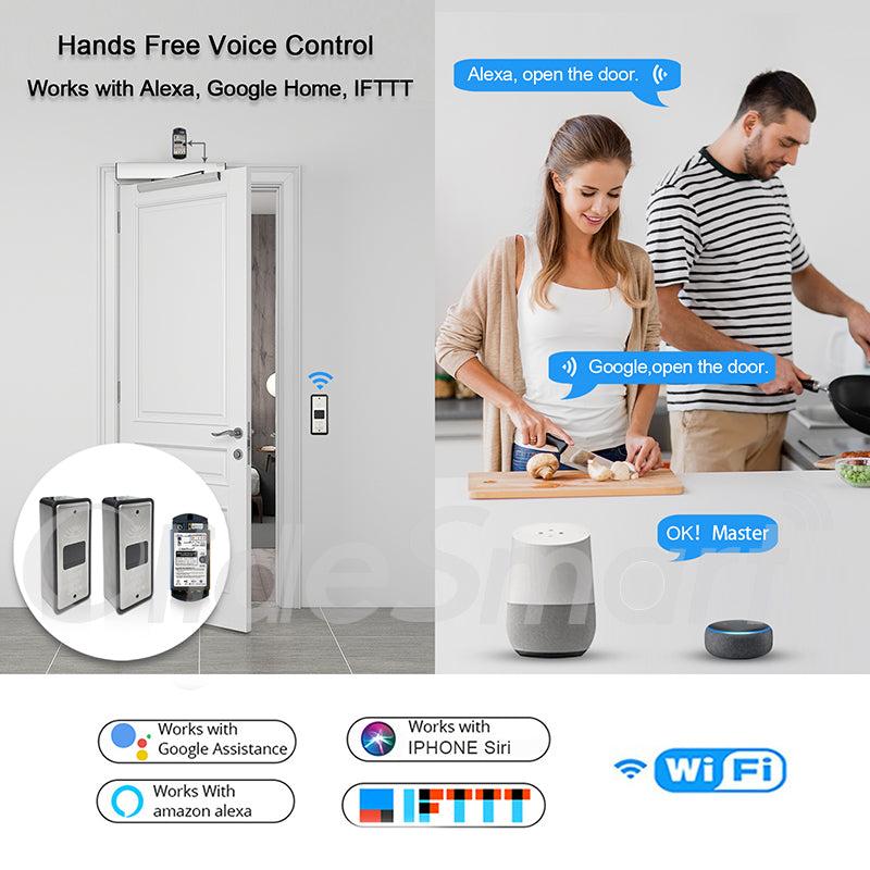 Olide WiFi Smart Wireless Wired Touchless Infrared Switch, Phone APP C ...