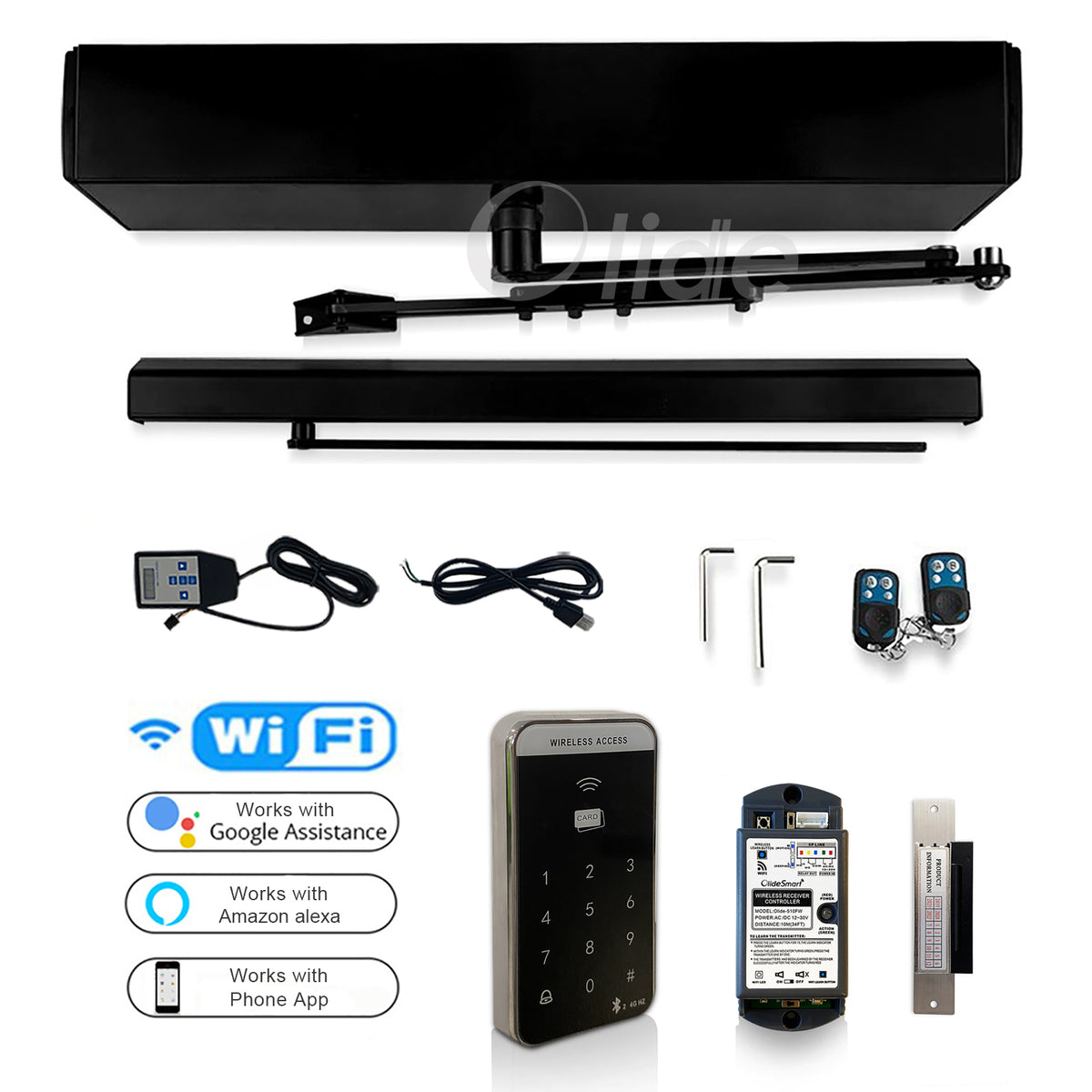 WiFi Commercial Automatic Swing Door Opener with Wireless Access Keypad ...