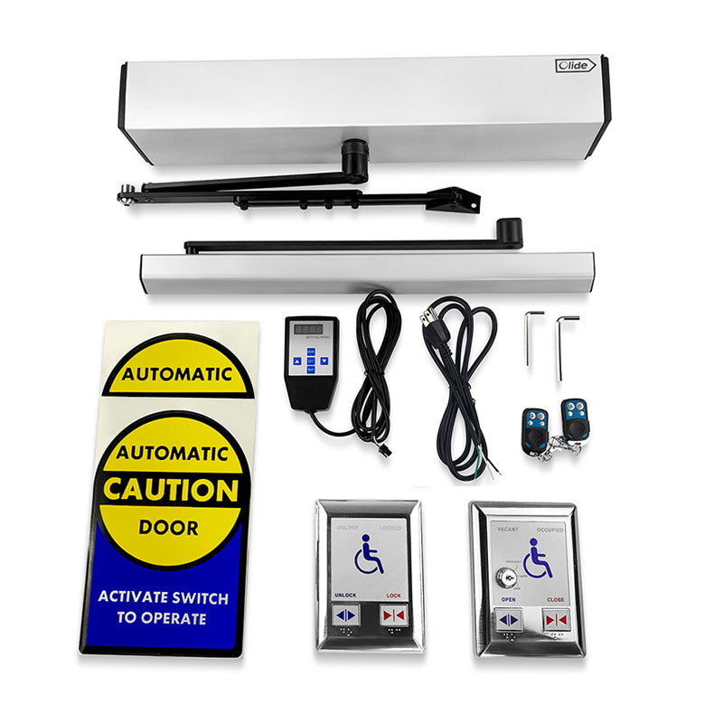 Olide Automatic Handicap Door Operator with Toilet Push Switches, Comm ...