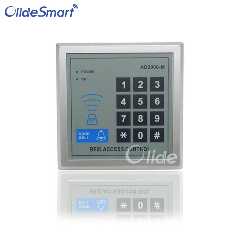 AD-2000M RFID Keypad Touch Access Control System Card Reader with 5pcs ...