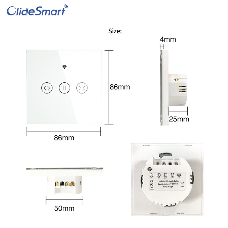 WiFi Smart Window Switch Works with Alexa and Google Home – olidesmart